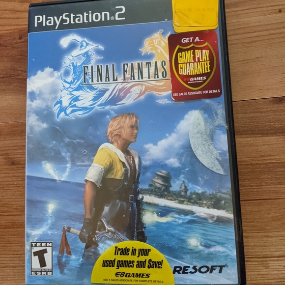 Sony | Video Games & Consoles | Final Fantasy X Gh Square Enix Sony Playstation 2 Ps2 Red Label ...